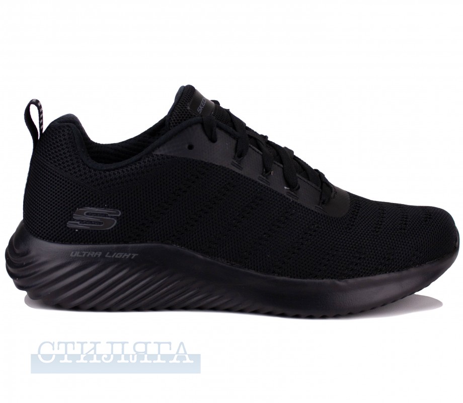 Мужские кроссовки Skechers Bounder 232375 BBK чёрные | Стиляга